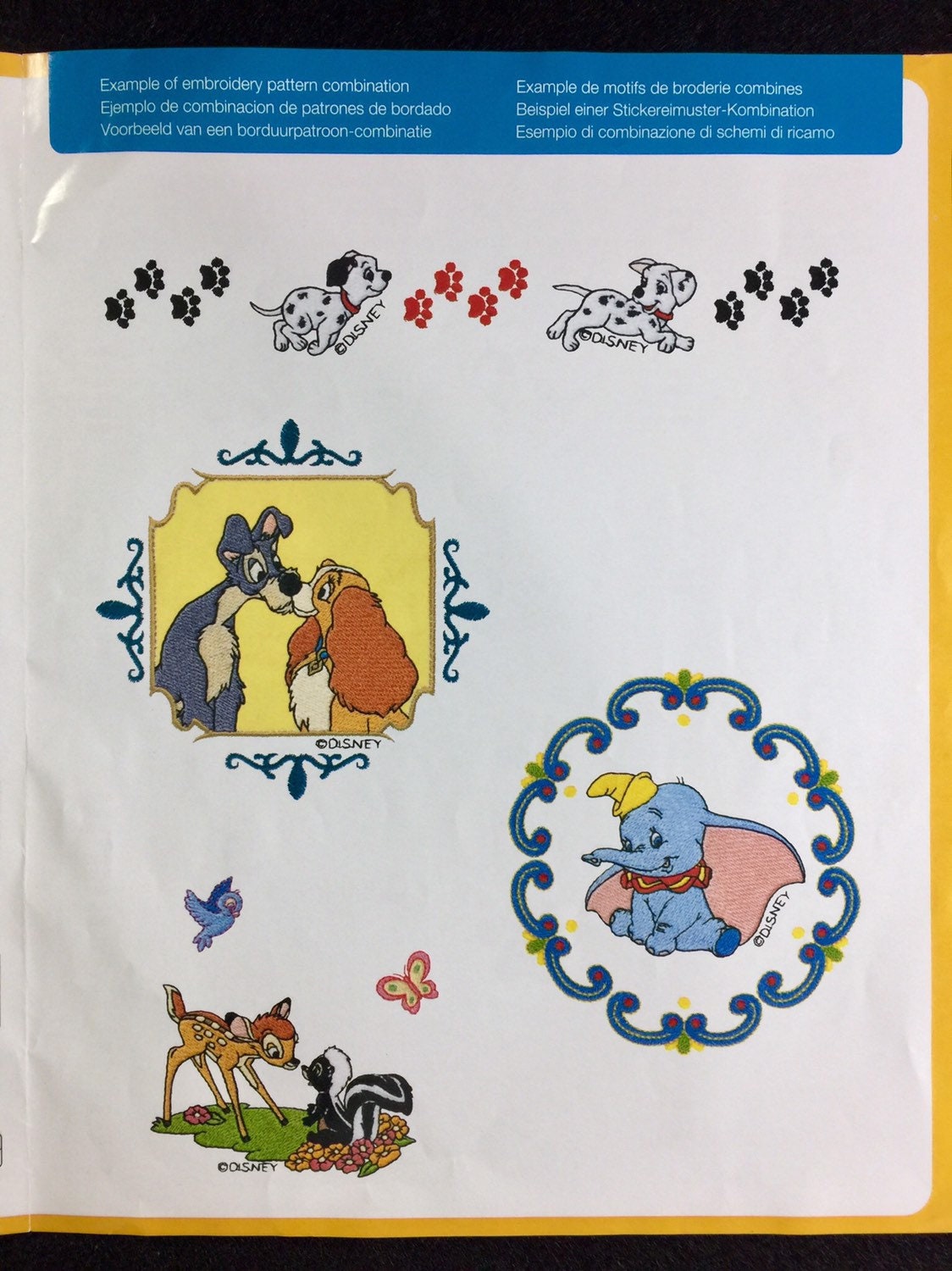 Disney Classics Embroidery Designs Card for Brother Disney Embroidery ...