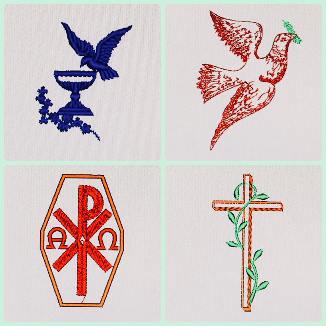Religious Embroidery Designs Floppy Disk for Husqvarna Viking Designer ...