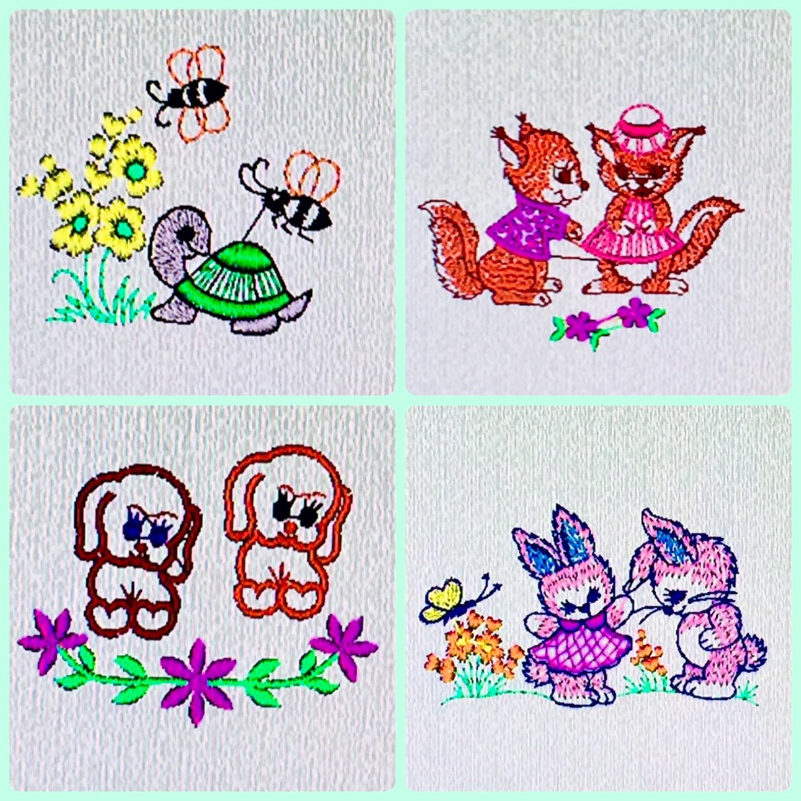 Children Fun Embroidery Designs Floppy Disk for Husqvarna Viking ...