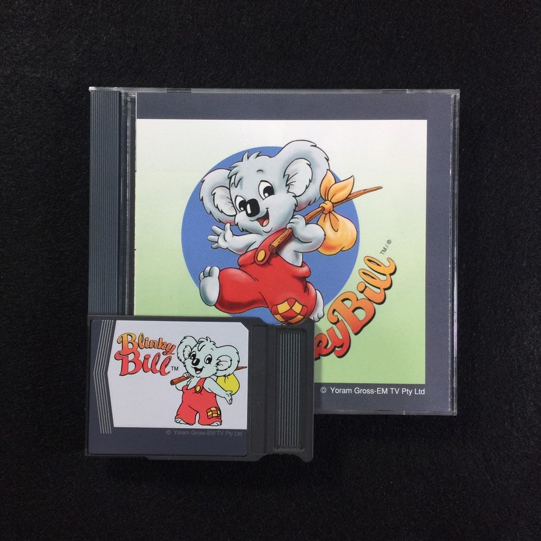 Blinky Bill Mouse Embroidery Designs Card for Janome Elna Kenmore ...