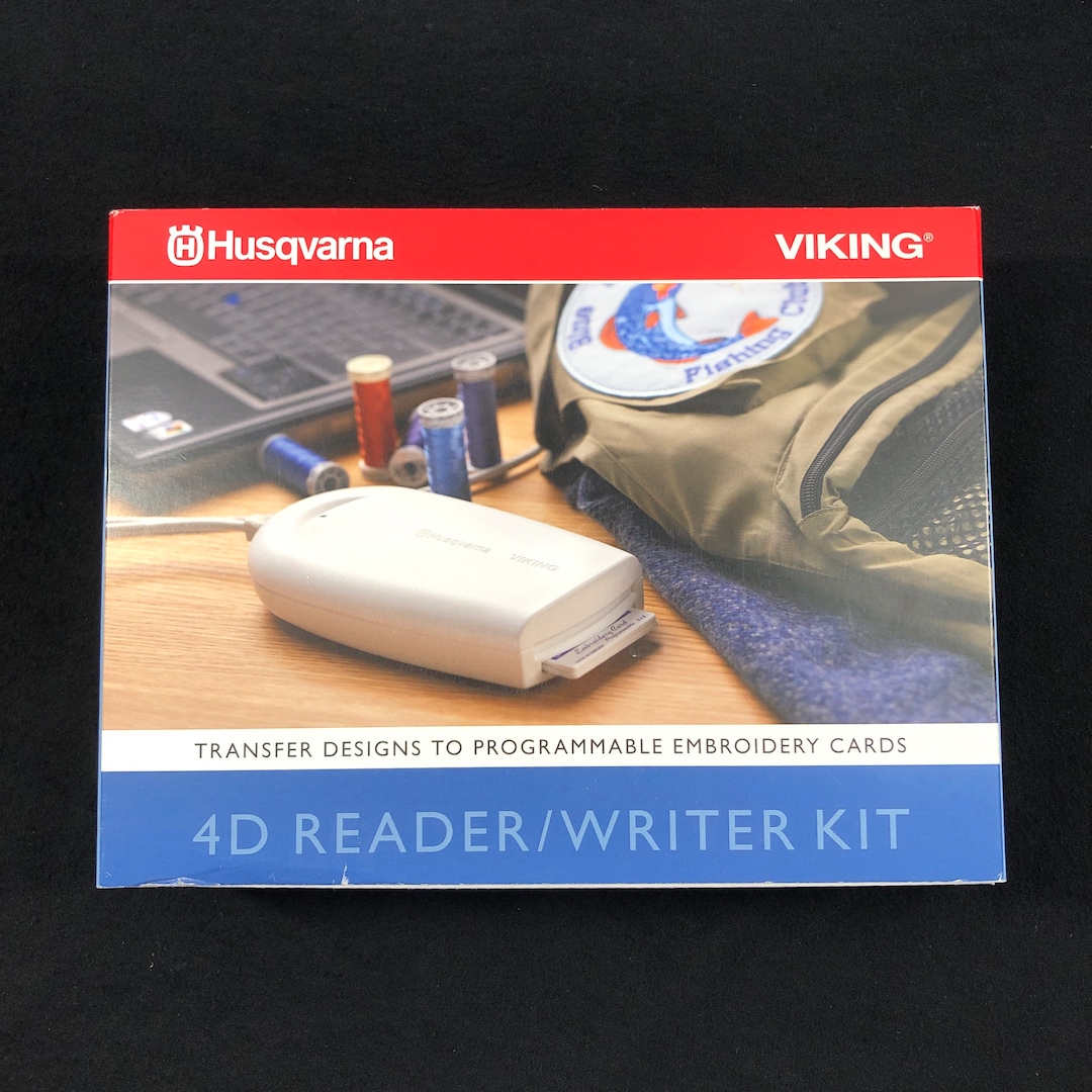 Husqvarna Viking USB 4D Reader/writer Kit for Rose Iris Scandinavia #1 ...