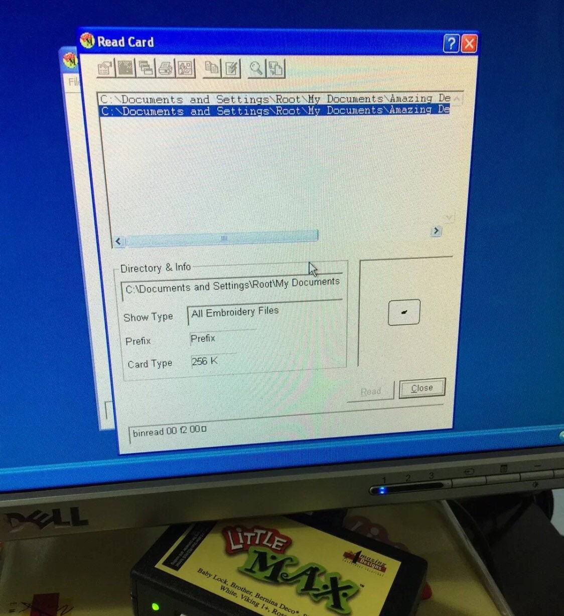 Amazing Designs Little Max Embroidery Designs Card Converter Box for ...