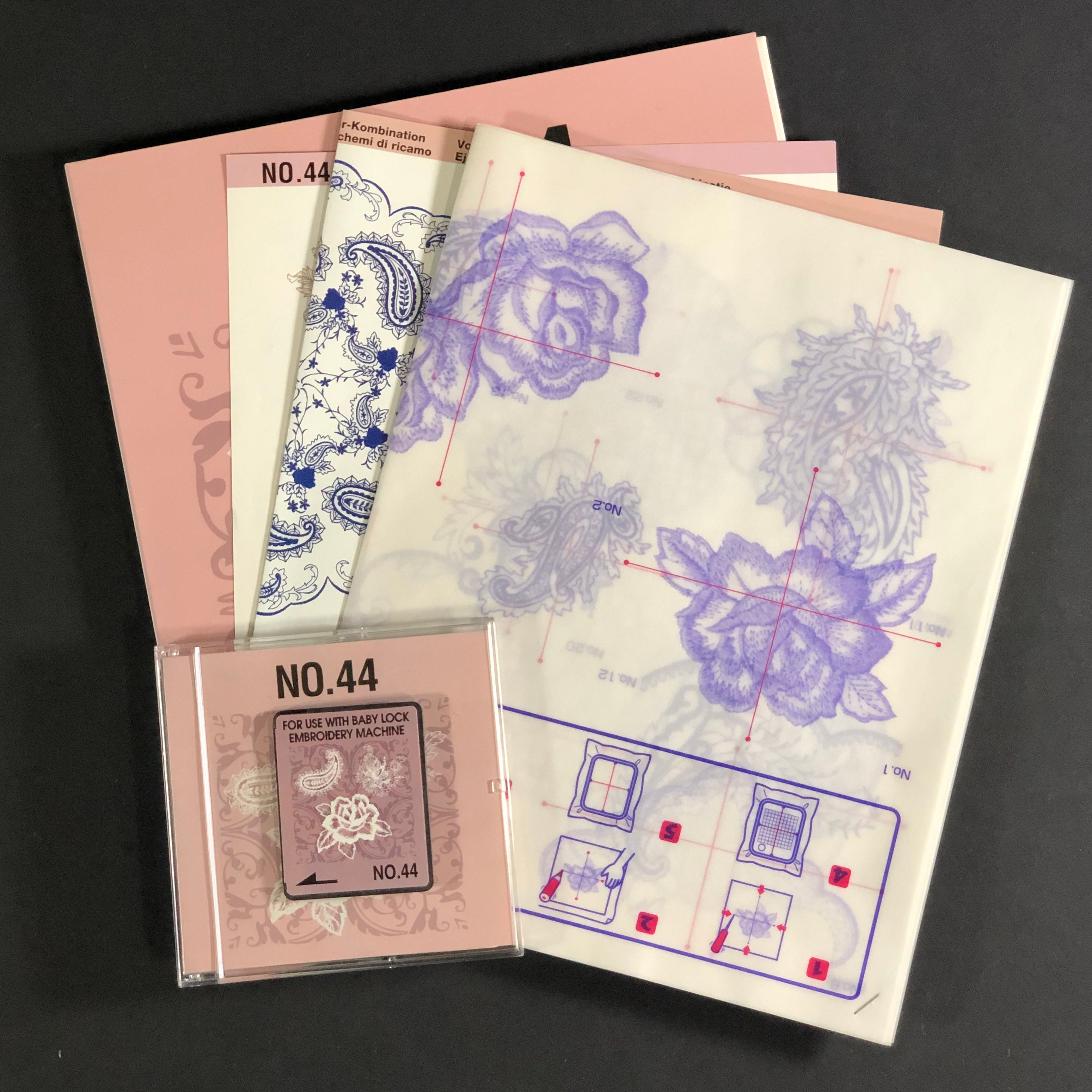 Sewing Kits & How To Lace Embroidery Designs #44 for Brother Bernina ...