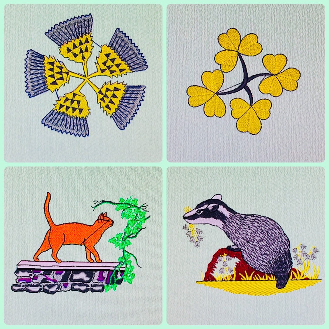 Country Treasures Embroidery Designs Floppy Disk for Husqvarna Viking ...