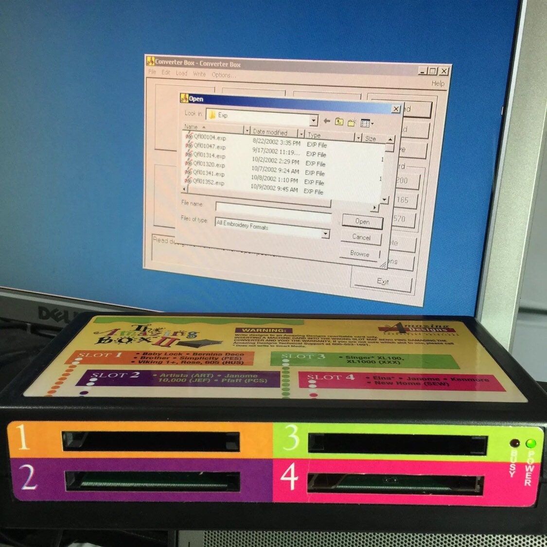 Amazing Box II Embroidery Designs Card Converter for Windows - Etsy