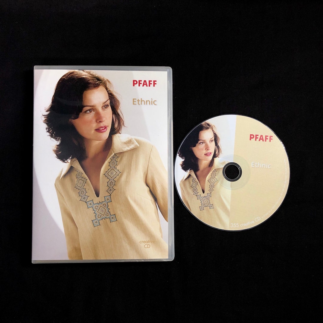 Pfaff Ethnic Embroidery Designs Creative CD VIP Format - Etsy