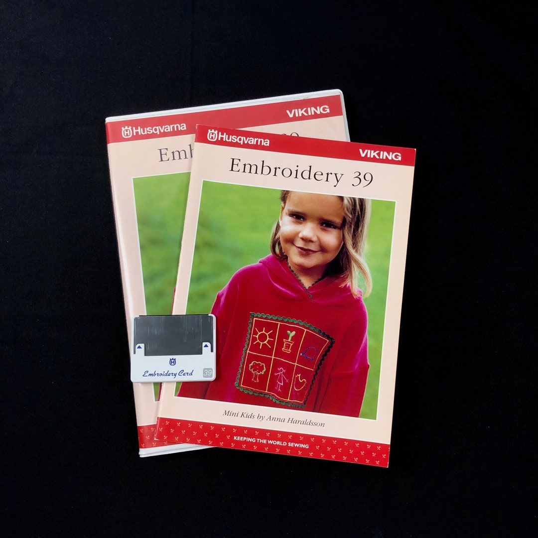 Mini Kids Embroidery Designs Card #39 for Husqvarna Viking Embroidery ...
