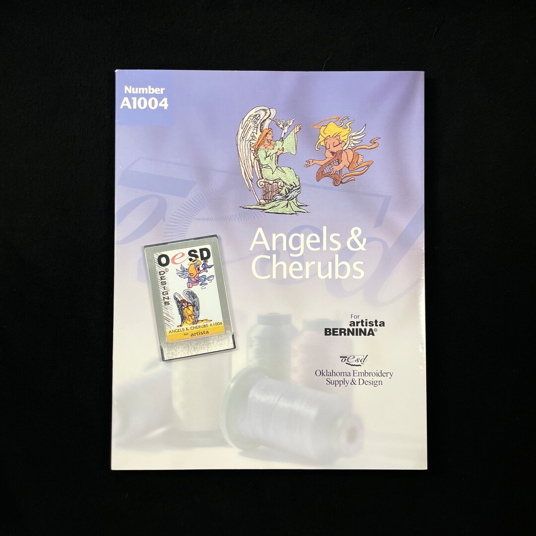 Oesd Angels and Cherubs Embroidery Designs Card A1004 for Bernina ...