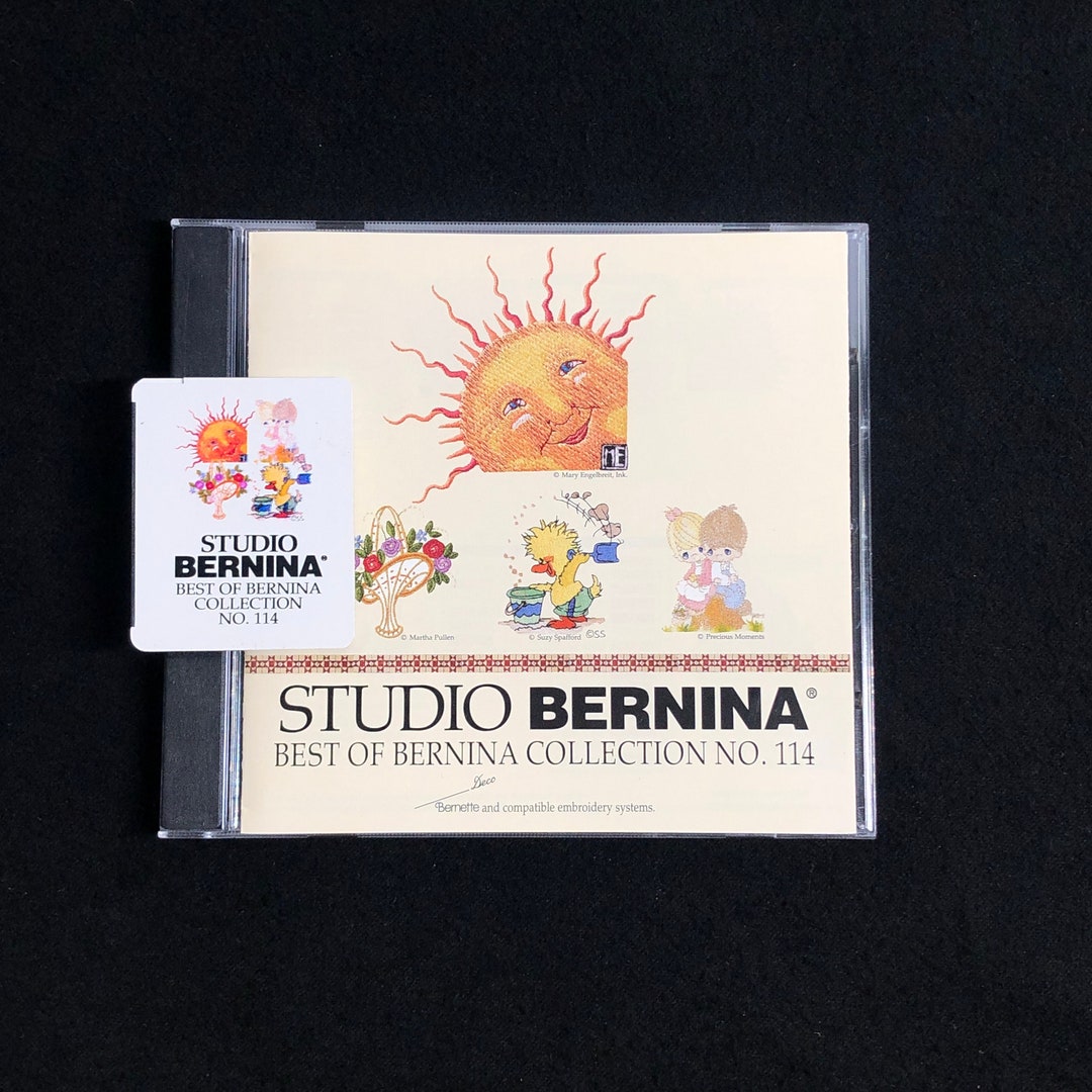 Best of Bernina Embroidery Designs Card #114 for Brother Bernina Deco ...