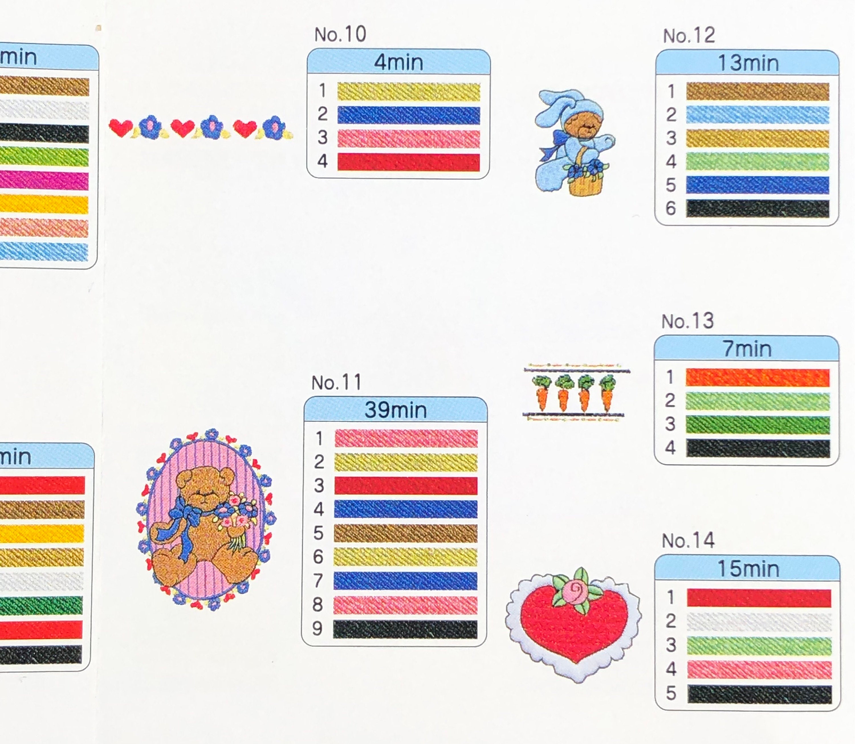 Lucy Rigg Bears Embroidery Designs Card 106 for Brother - Etsy