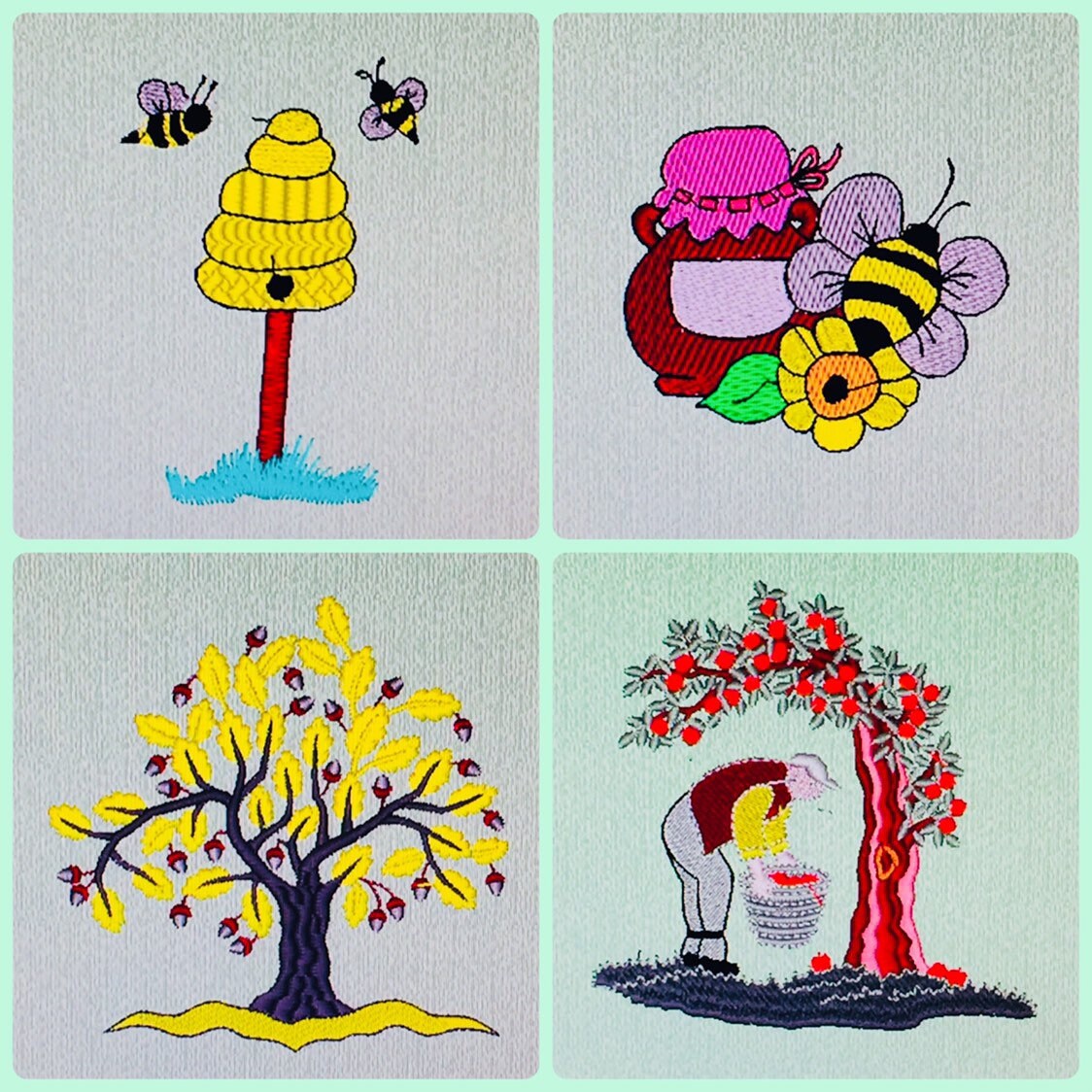 Country Treasures Embroidery Designs Floppy Disk for Husqvarna Viking ...