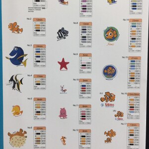 Disney Finding Nemo Embroidery Designs Card for Brother Disney ...