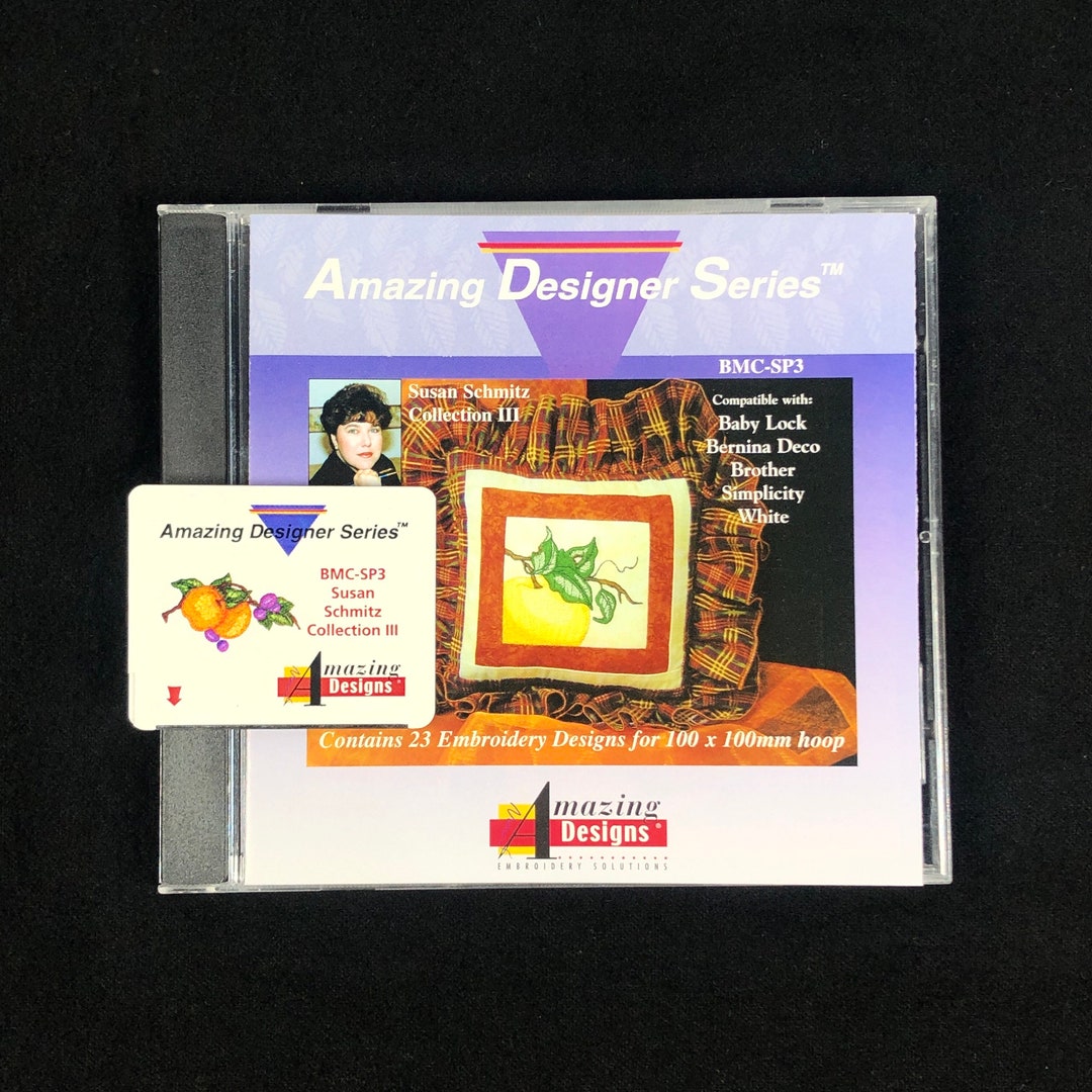 Fruits Embroidery Designs Card for Brother Bernina Deco White Baby Lock ...