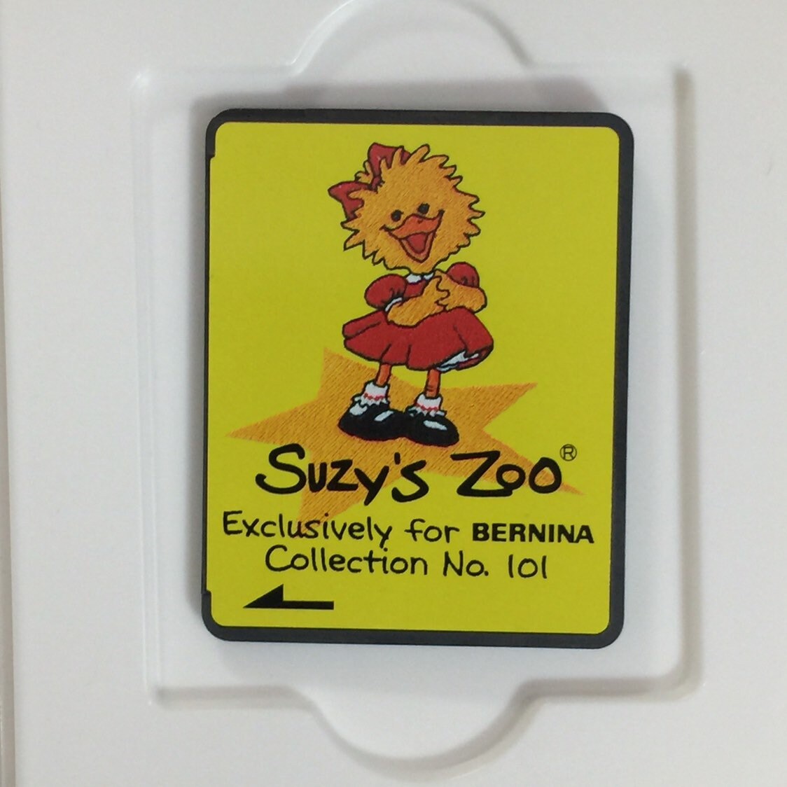 Suzy's Zoo Embroidery Designs Card #101 for Brother Bernina Deco White ...