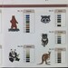 Wild Animals Embroidery Designs Card 30 for Brother Bernina Deco White ...