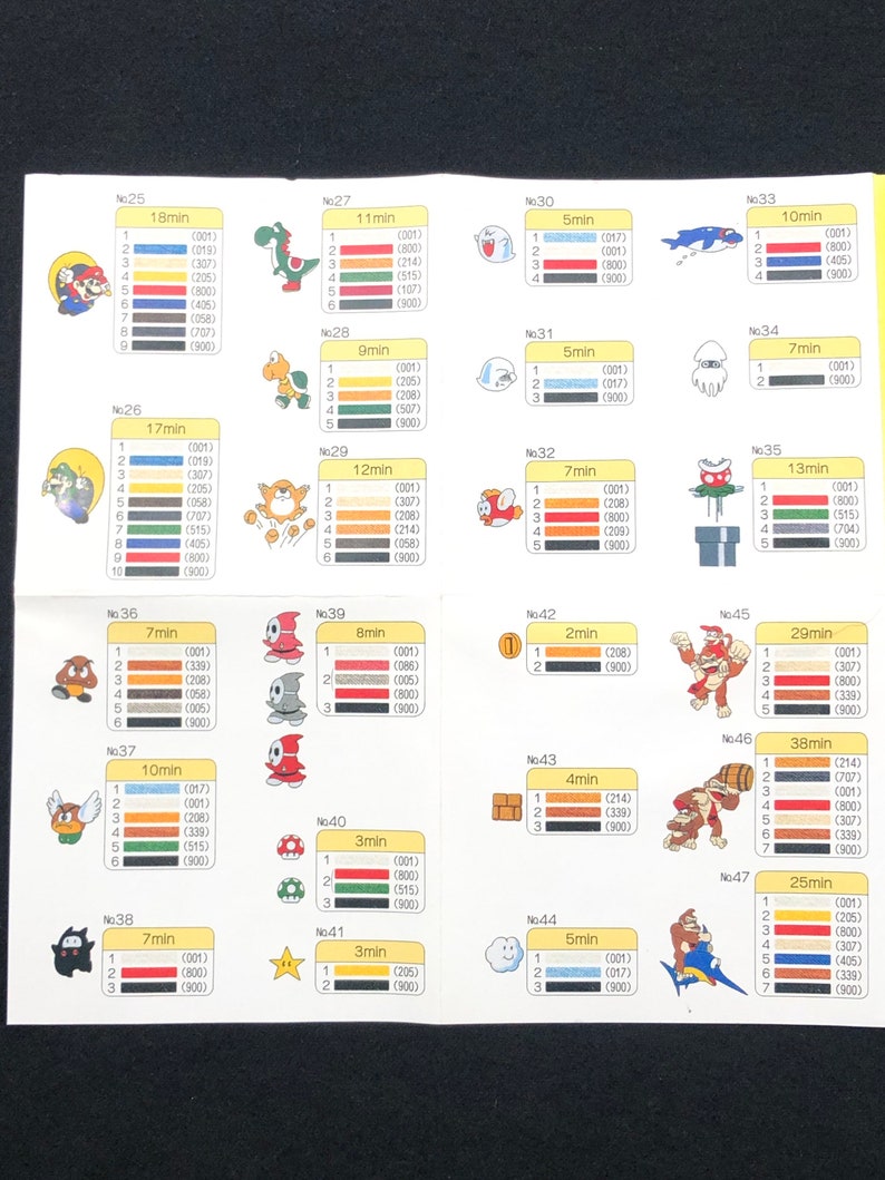 Nintendo Mario Embroidery Designs Card #17 for Brother Bernina Deco ...