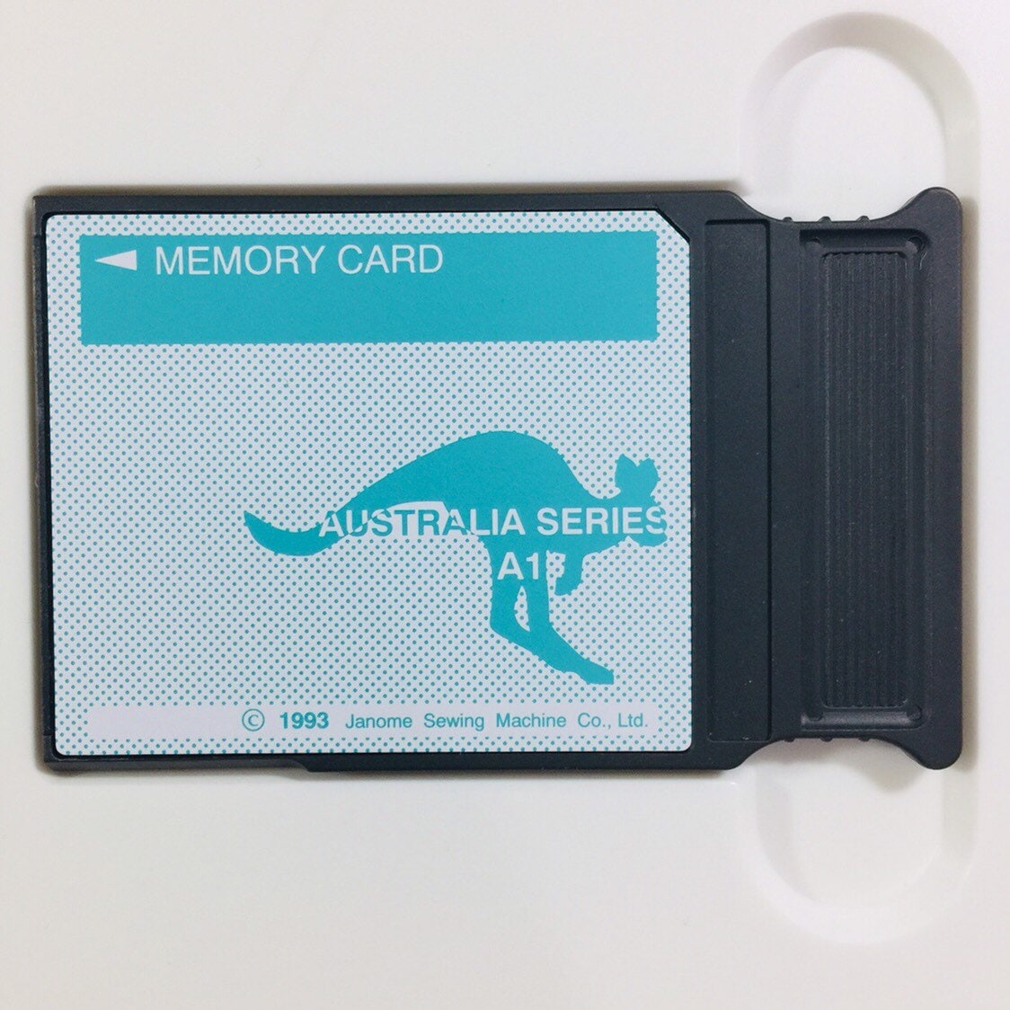 Australia Embroidery Designs Card #A1 for Janome 8000 9000 Elna Kenmore ...