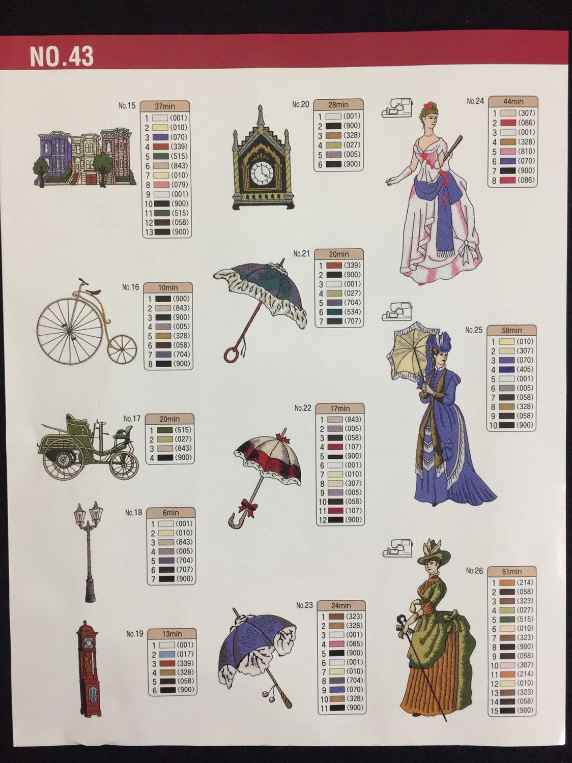 Victorian Embroidery Designs Card #43 for Brother Bernina Deco White ...