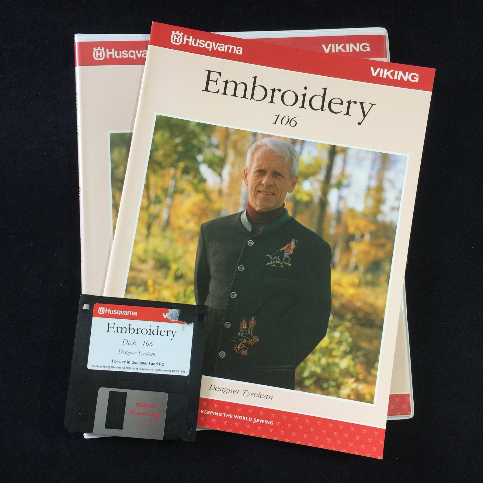 Tyrolean Embroidery Designs Disk 106 for Husqvarna Viking - Etsy