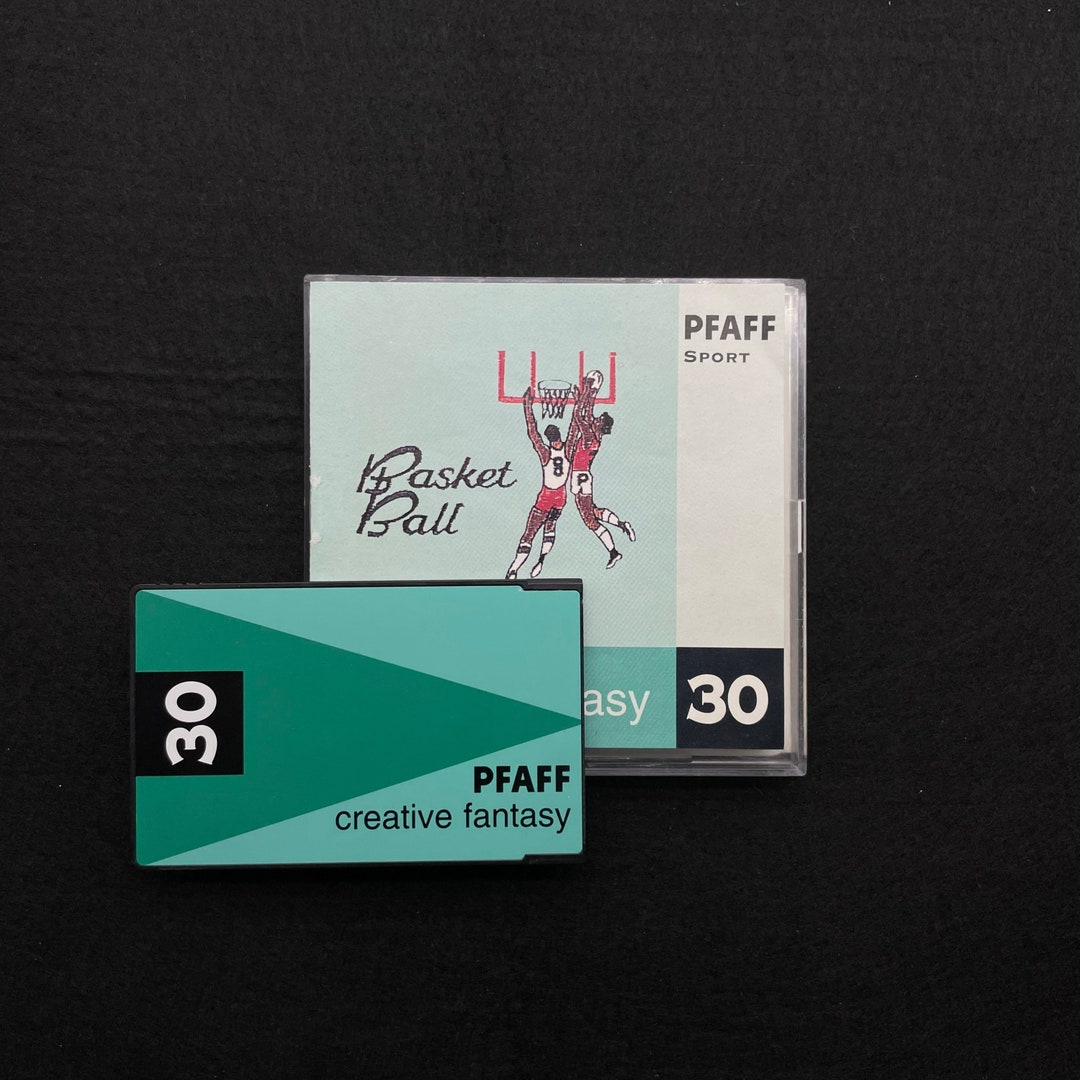 Sports Embroidery Designs Card #30 for Pfaff Creative 7570 7560 2140 ...