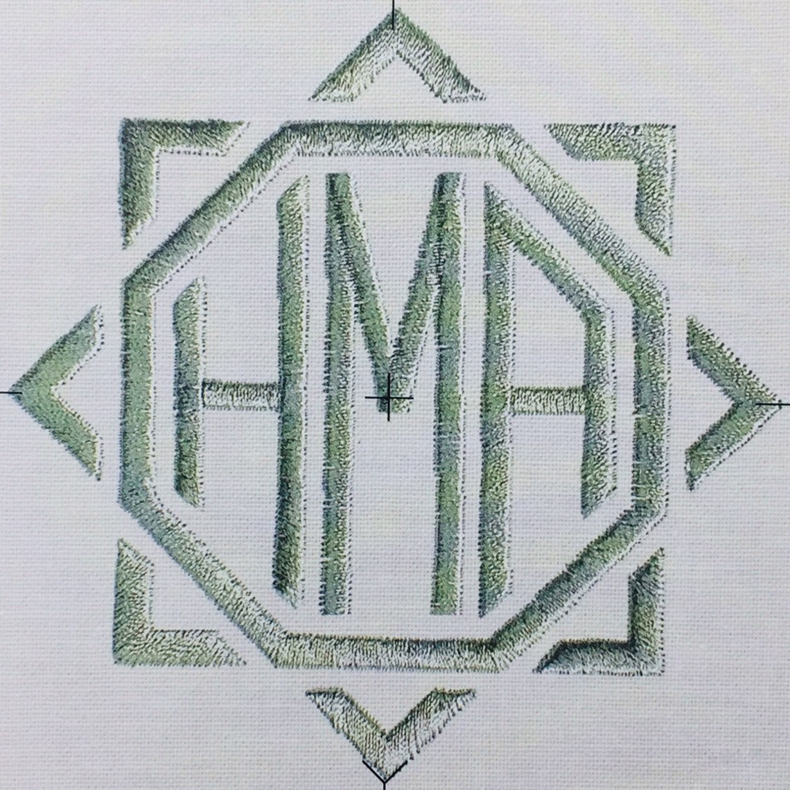 Diamond Monograms Embroidery Designs Disk for Husqvarna Viking Designer ...