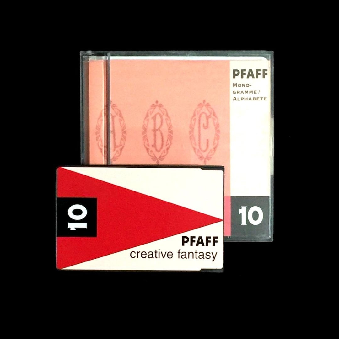 Monograms and Alphabets Embroidery Designs Card #10 for Pfaff Creative ...