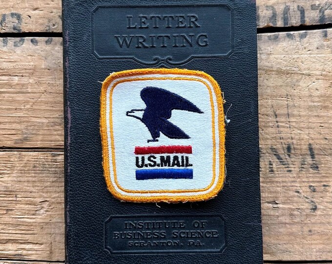 Vintage U.S. Mail Patch With Bald Eagle, USPS Collectible, Post Office ...