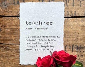 Lake Definition Print in Typewriter Font on 5x7 8x10 11x14 - Etsy