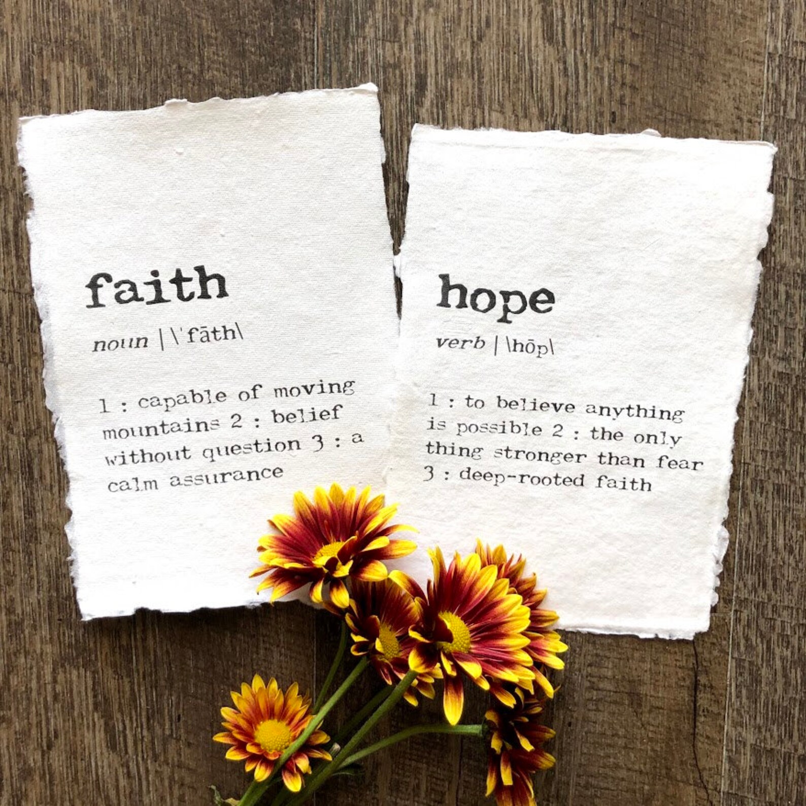 Hope Definition Print in Typewriter Font on 5x7 8x10 11x14 - Etsy Canada