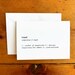 Kind Definition Greeting Card in Typewriter Font With Envelope - Etsy