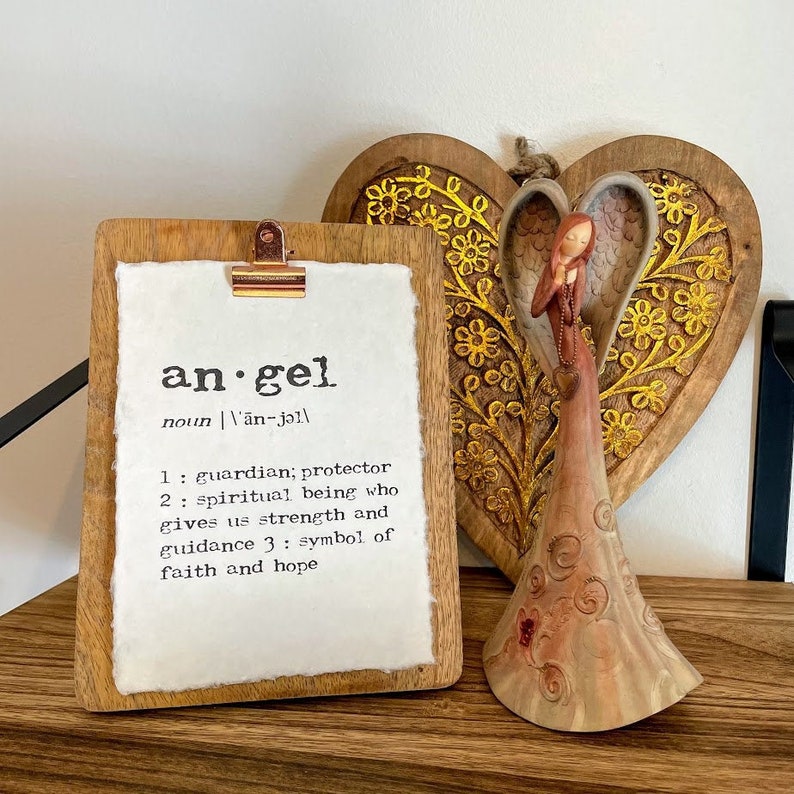 Angel Definition Print in Typewriter Font on 5x7 8x10 11x14 - Etsy