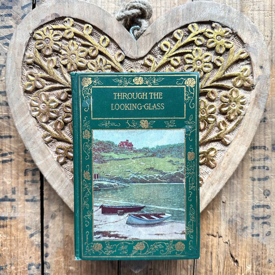 Rare Through the Looking Glass Book by Lewis Carroll, Alice's ...
