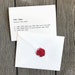 Custom Word Definition Greeting Card in Typewriter Font With Envelope ...