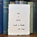 Me Plus You and a Book or Two Original Quote Print on 5x7, 8x10, 11x14 ...