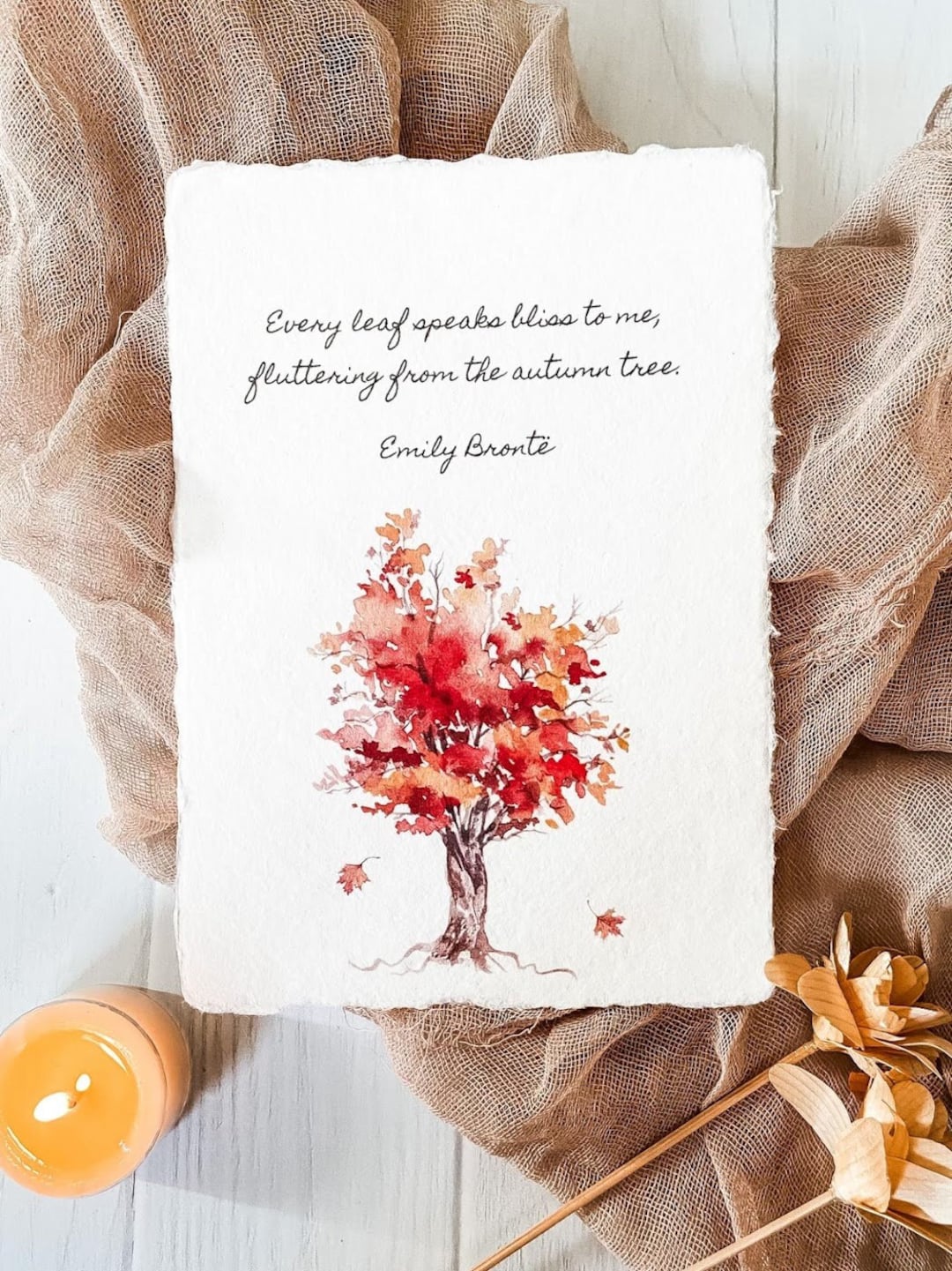 Every Leaf Speaks Bliss to Me, Fluttering From the Autumn Tree Emily ...