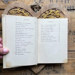 Antique Poems Book by Oliver Wendell Holmes, Henry Altemus Carnation ...