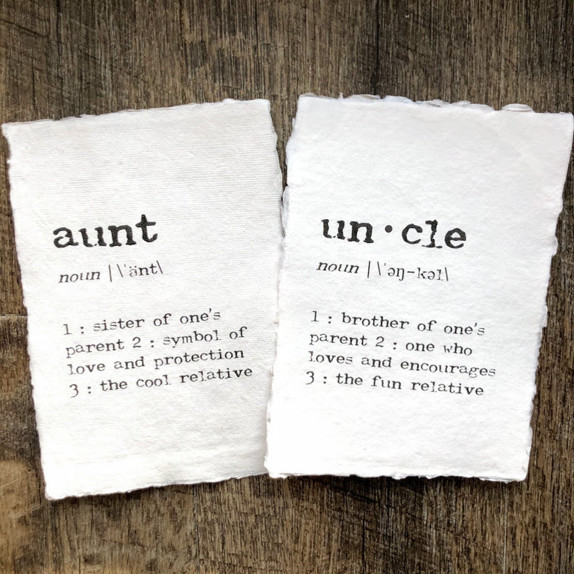 Aunt Definition Print in Typewriter Font on 5x7 8x10 or - Etsy