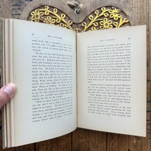 Antique 1899 May Flowers Book by Louisa May Alcott, Boston Girls ...