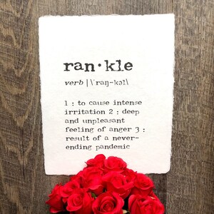 Custom Word Definition Print in Typewriter Font on 5x7, 8x10, 11x14 ...