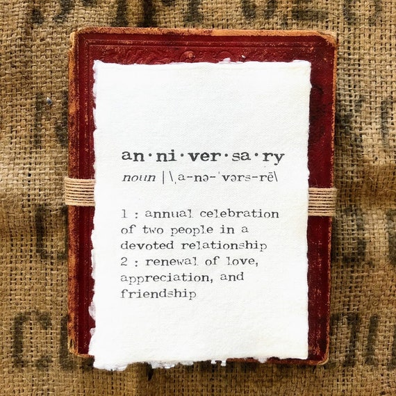 Anniversary Definition Print In Typewriter Font On 5x7 Or 8x10 Etsy anniversary-definition-print-in-typewriter-font-on-5x7-or-8x10-etsy
