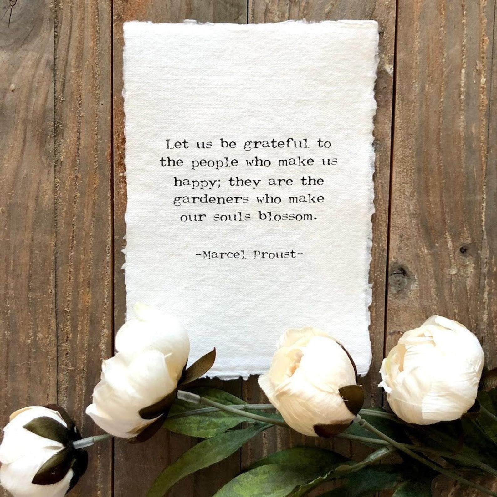 Custom Quote Print on 5x7 8x10 or 11x14 Handmade Paper - Etsy