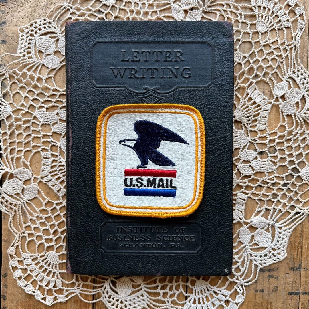 Vintage U.S. Mail Patch With Bald Eagle, USPS Collectible, Post Office ...