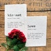 Kismet Definition Print in Typewriter Font on 5x7, 8x10, 11x14 Handmade ...