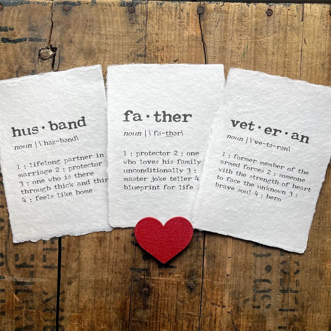 Husband Definition Print in Typewriter Font on 5x7, 8x10, or 11x14 ...