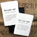 Haunted Definition Print in Typewriter Font on 5x7, 8x10, 11x14 ...