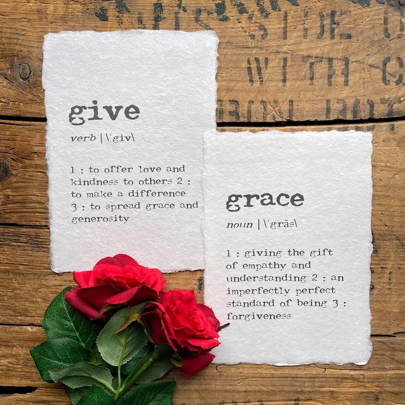 Custom Word Definition Print in Typewriter Font on 5x7 8x10 - Etsy