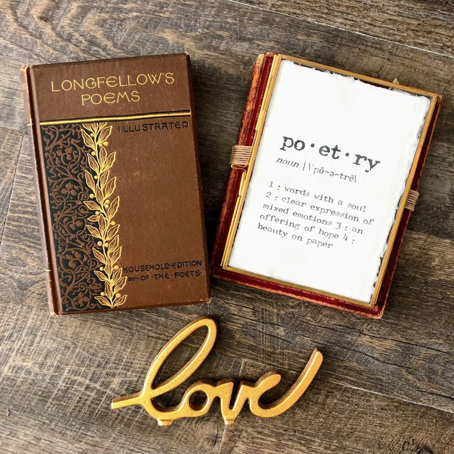 Poetry Definition Print in Typewriter Font on 5x7, 8x10, 11x14 Handmade ...