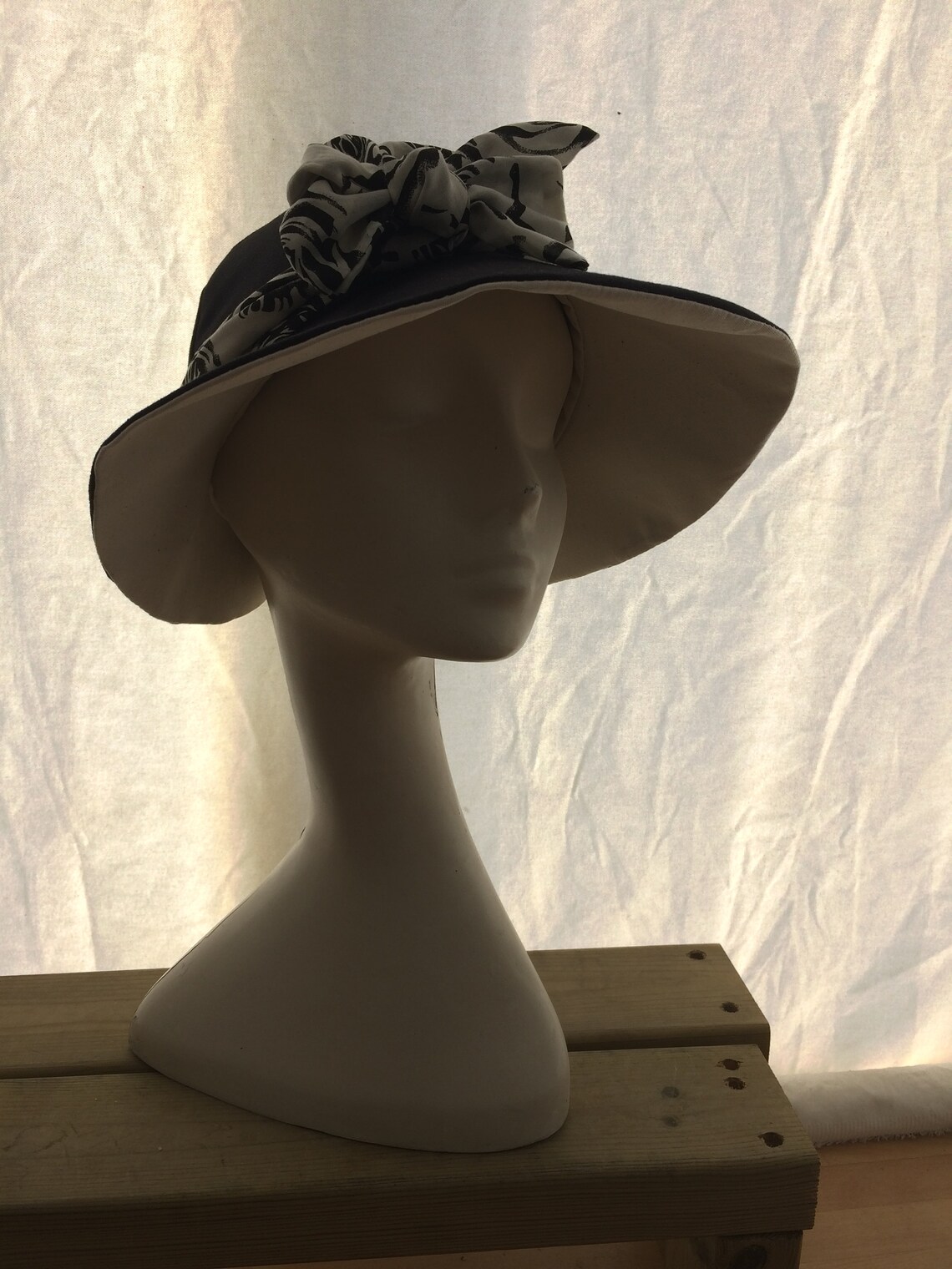 Hat Sewing Pattern Summer Wide Brim Hat Reversible Sun Cap | Etsy