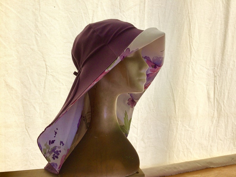 Hat Sewing Pattern Designer Neck Protecting Sun Hat - Etsy
