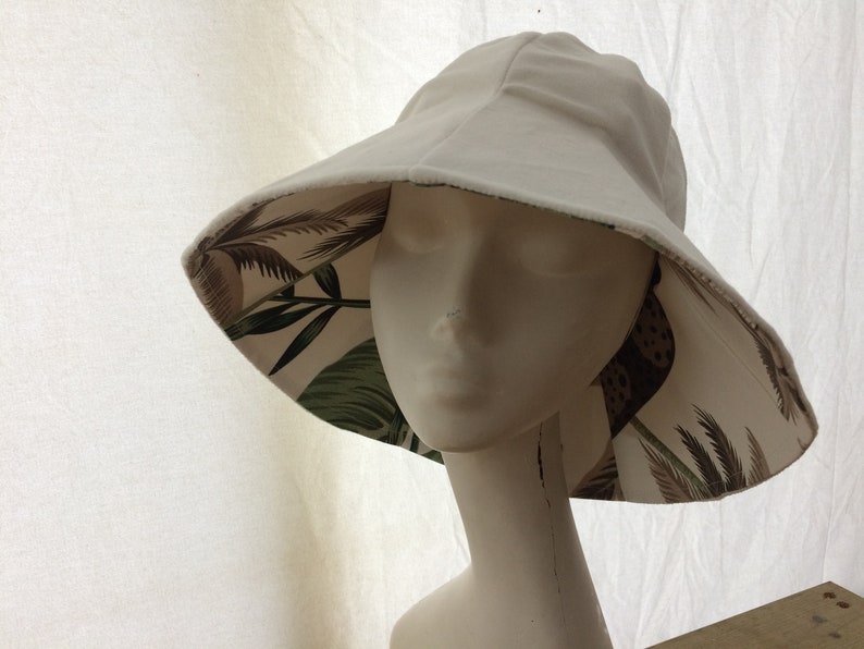 Tulip Hat Pattern Designer Rain Hat Easy Sewing - Etsy